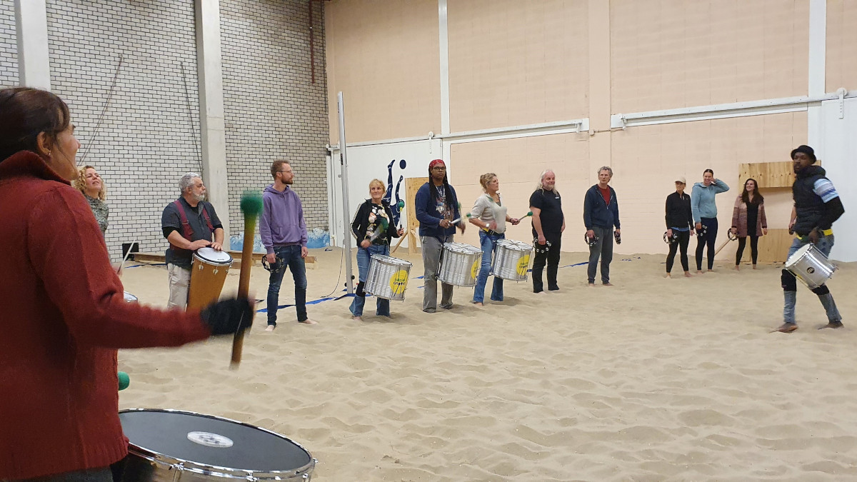 Percussie workshop - Indoor Beach Alkmaar